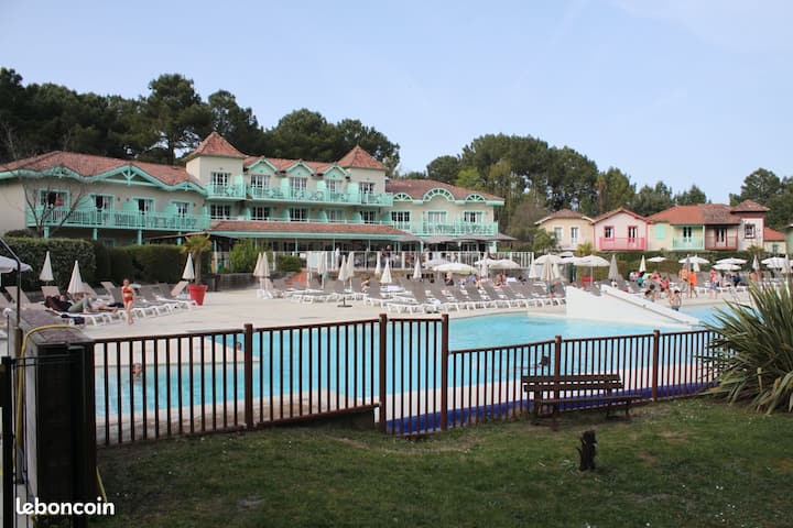 T 2 Plein Sud Lacanau Océan , Lac , Piscine 450m2 - Lacanau