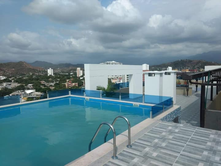 Apartamento Moderno Y Acogedor En Santa Marta - Santa Marta