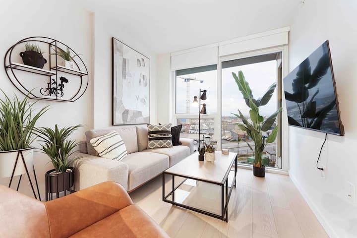 Stylish & Modern 2 Beds Ac&park - Vancouver