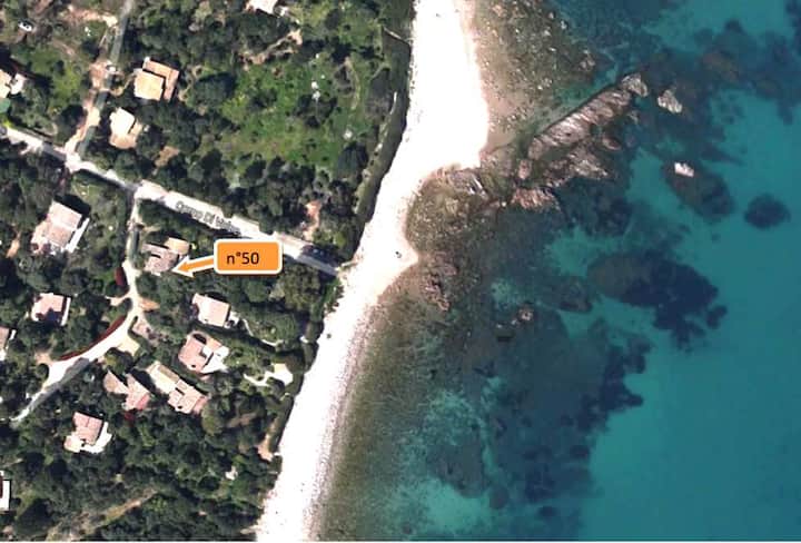 Villa 100 M2, Pieds Dans L'eau à 100 M De La Plage - Korsika