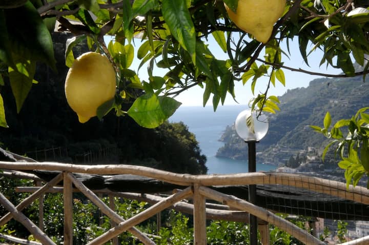 Casa Ortensia Vista Mare Sul Sentiero Dei Limoni - Maiori