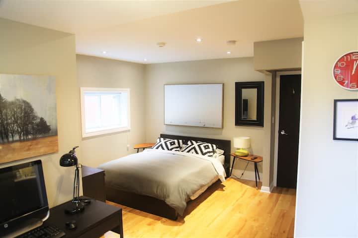 Light-filled Riverdale Studio-walk To Ttc & Parks - Toronto