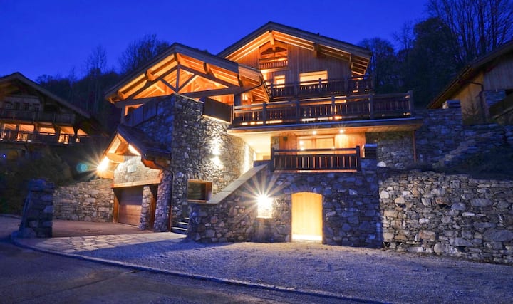 Chalet Kalliste Spacieux  Meribel 5 Min Des Pistes - Méribel