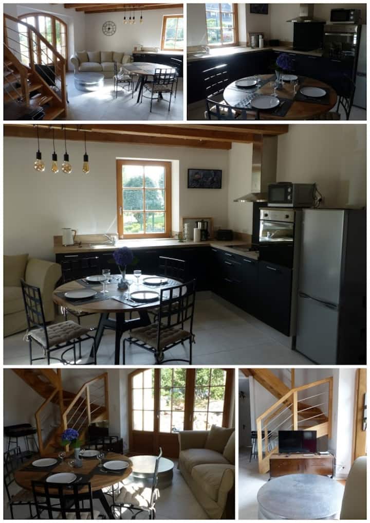 Maison Mitoyenne à La Lisière Du Bois - "Laricio" - Locronan