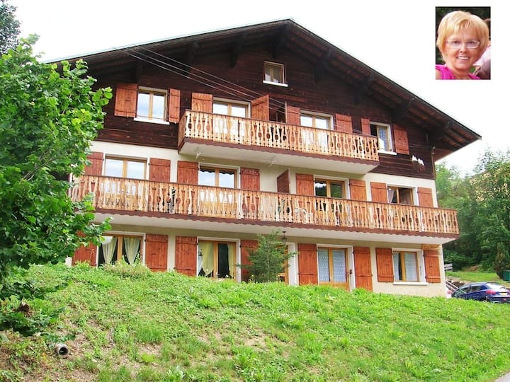 Belle Vue, Calme Et Ensoleillé Pour 4 Personnes - 拉克呂薩