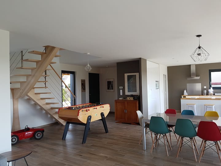 Maison En Bois Contemporaine De Bord De Mer - Saint-Aubin-sur-Mer