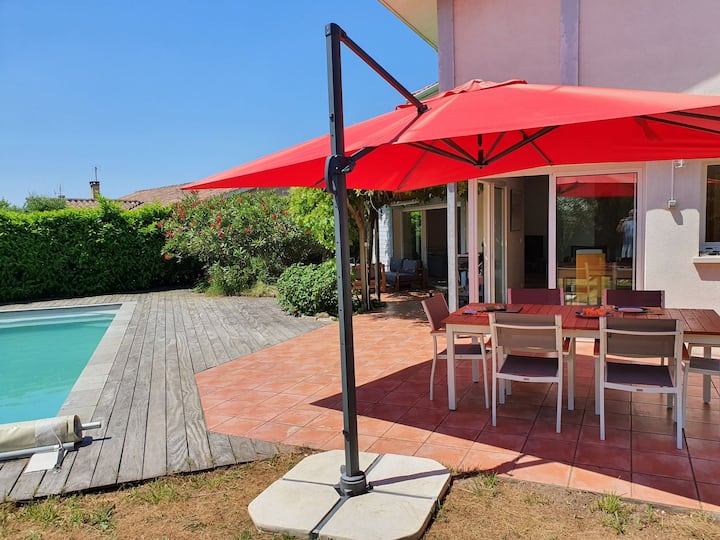 Grande Maison Familiale Avec Piscine Près Hossegor - Saint-Vincent-de-Tyrosse