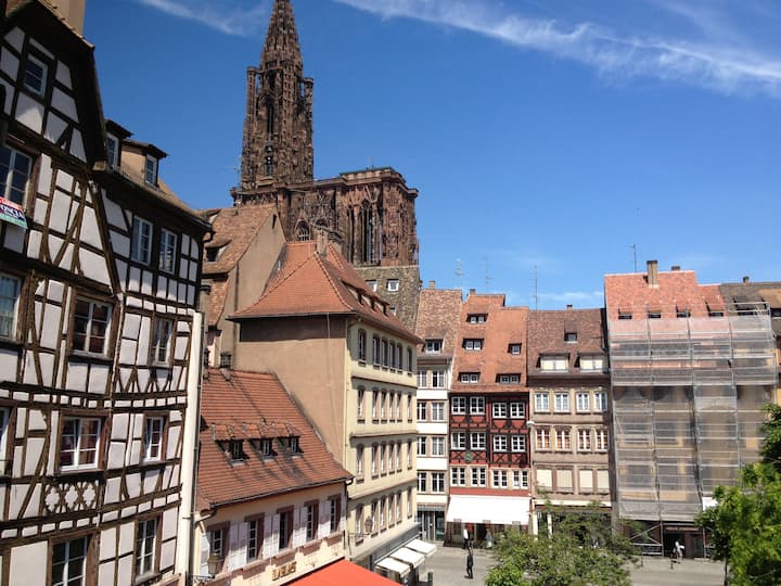 Charmant Studio Proche Cathédrale - Gare de Strasbourg Ville