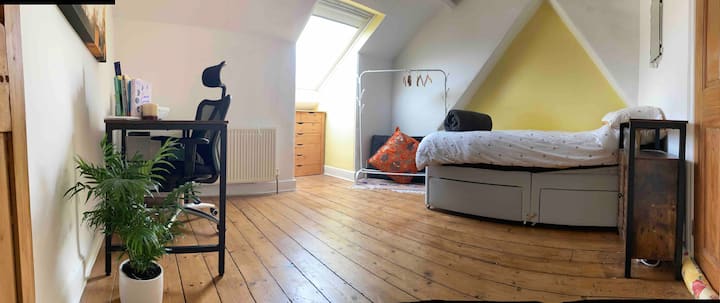 Light And Airy Top Room In Devon Townhouse - Barnstaple