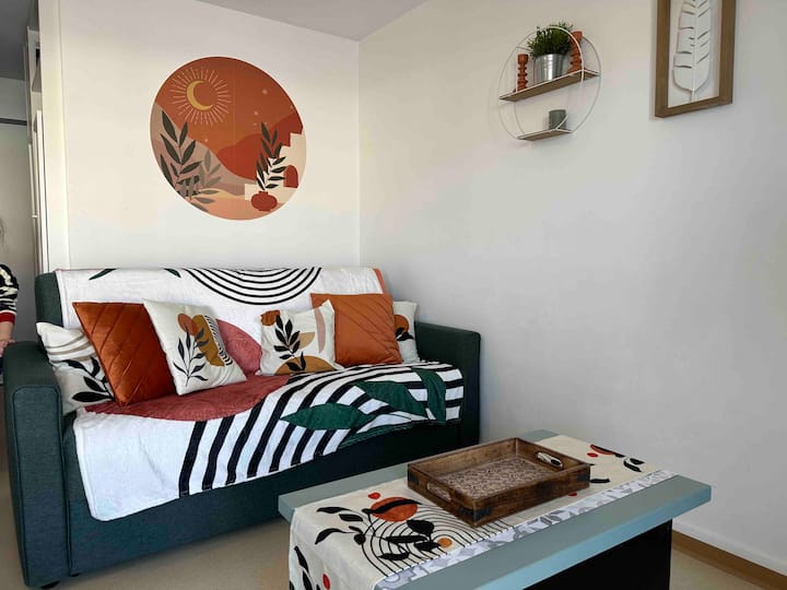 Studio Cabine à 50m De La Plage – Sainte-cécile - Côte d'Opale