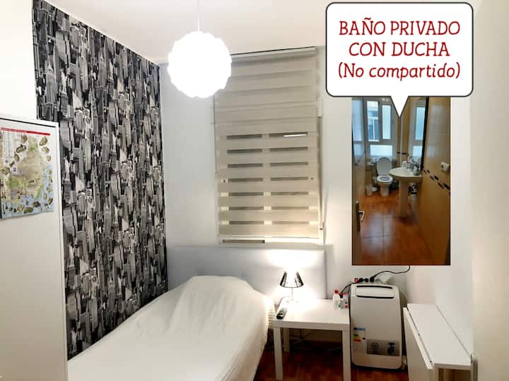 Centro Almería, Con Baño Privado,wi-fi, Desayuno - Almería