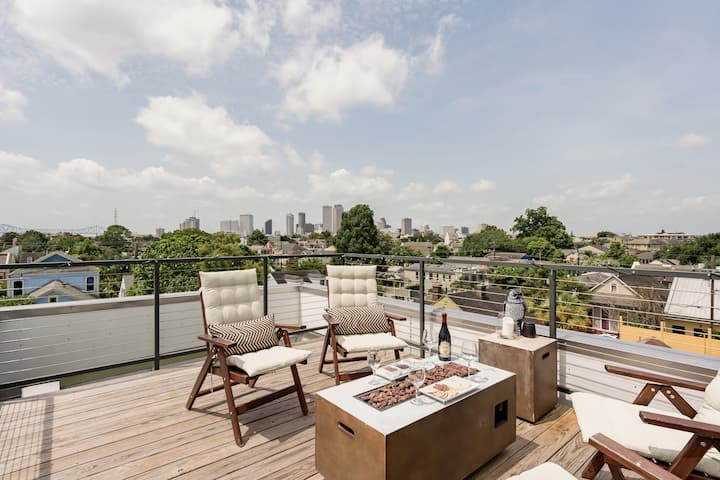 Rooftop Panoramic Experience Near French Quarter - New Orleans, LA