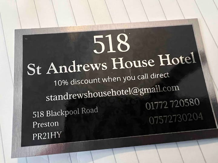 St. Andrews Hotel Family Room, Sleeps 5 - Preston