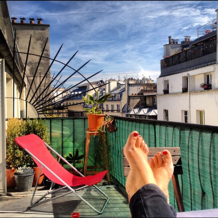 Duplex Terrasse Louvre Palais Royal - Paris