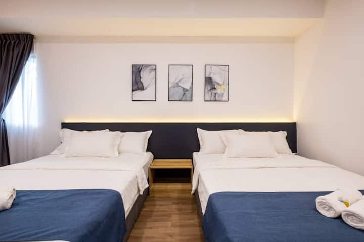 Vint Loft#1#family Room#5min To Iconcity - 大山腳