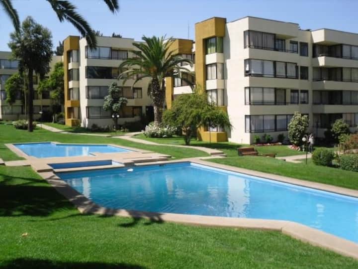Lindo, Cómodo, Rodeado De áReas Verdes - Viña del Mar