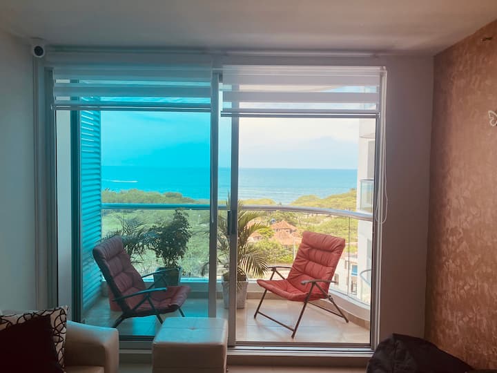 Apartamento Mavic Rodadero- Santa Marta - 聖塔馬它