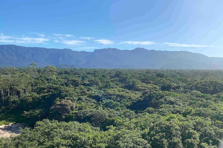Ap. Na Praia Com Vista Para Serra Do Mar - Bertioga