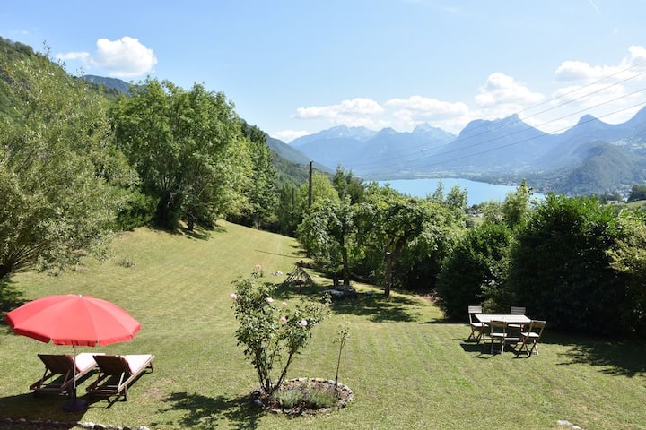 Maison Familliale Vue Lac D'annecy (Talloires) - Lac d'Annecy