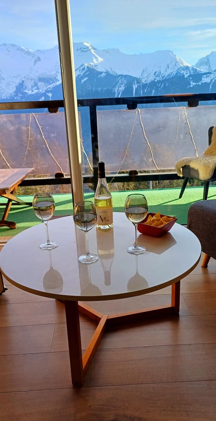 Vue Splendide, Charme Montagnard - L'Alpe d'Huez