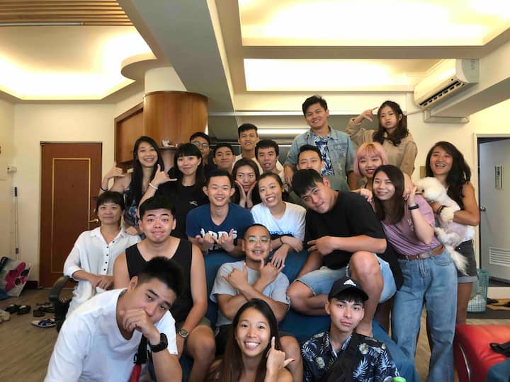 窩聚 3 Worgi /1-10入住/2房十床 - 台南市