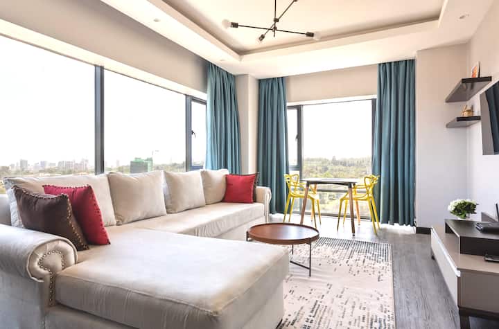 Luxury Apartment On 9th Floor-westlands - 奈羅比