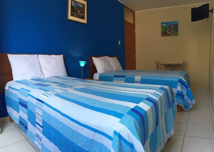 Nice&bright Twin Room, With Private Bathroom. - Nazca