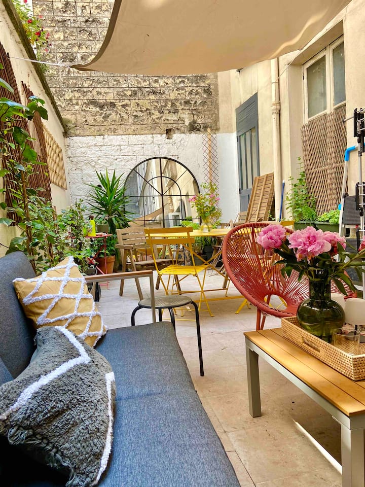 Appartement Cocooning Avec Terrasse - Batignolles - Porte de Saint-Ouen