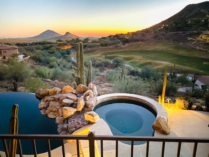 Monthly Rental. Best Views In The Valley! Newly Updated & Furnished 7000 Sqft. - Fountain Hills, AZ