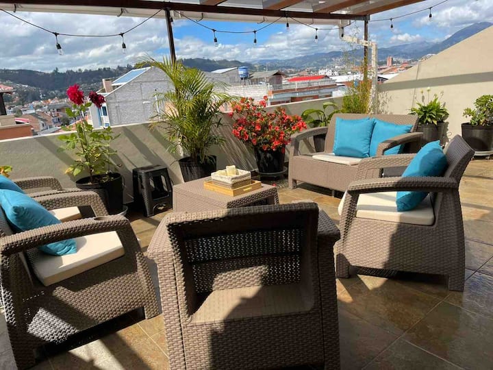 Penthouse Private Apt W/ Terrace!! - Cuenca