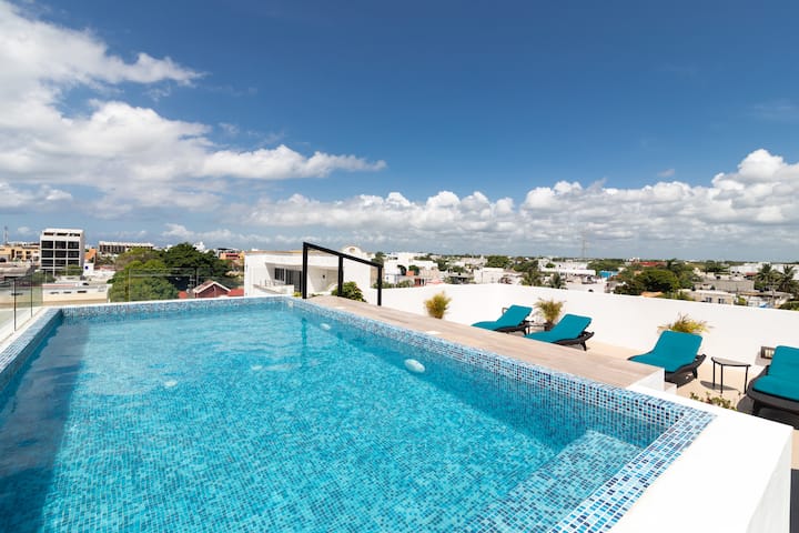 Paradise 2bdr 2bathrooms Piscina And Near 5th Ave. - Playa del Carmen