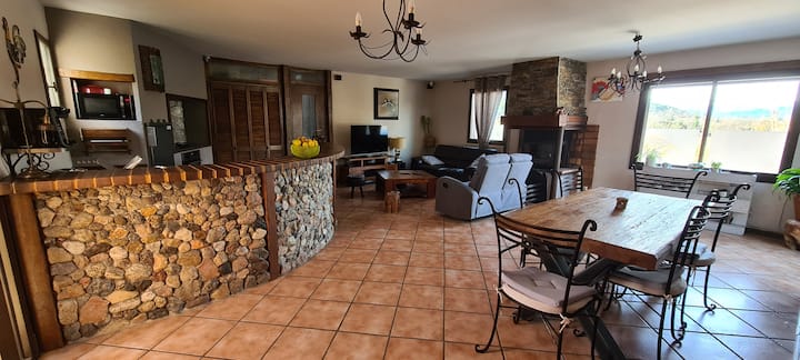 Villa Individuelle Avec Piscine Et Jardin Privé - Ille-sur-Têt