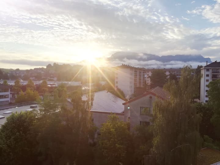 Superbe T2 Avec Terrasse Au 6e Proche Du Centre - Alby-sur-Chéran