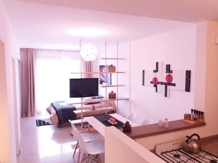 Monodpto❤villa Crespo❤balcón + Terraza + Parrilla - San Martín, Argentina