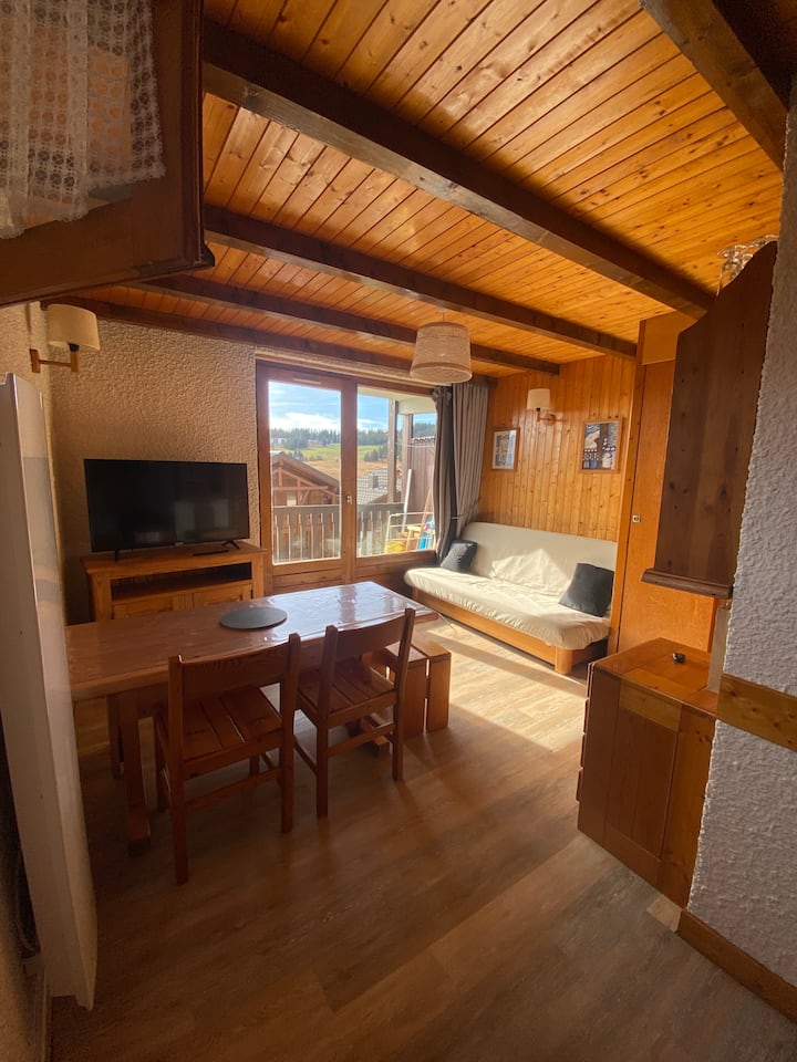 Appartement 25m² Centre Station Des Saisies - Lac de la Girotte