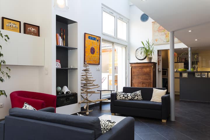 Loft 10 Pers Proche Du Centre - Terrasse & Parking - Lans-en-Vercors