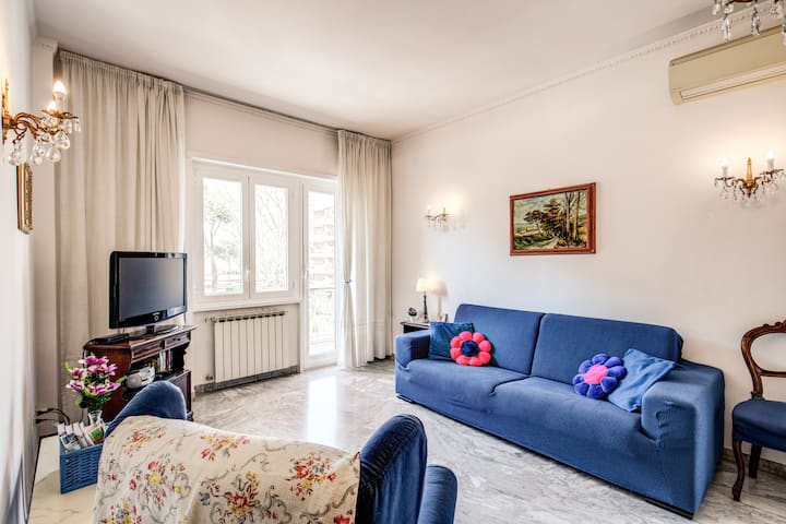 Lumineux Et Spacieux Appartement à San Pietro - Rome