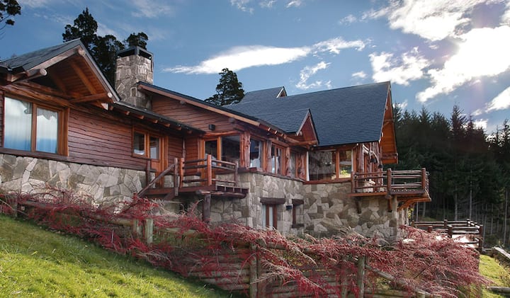 Ultra Luxury House 6 Bedr/5-5 Bath Lake Front Hv1 - San Carlos de Bariloche