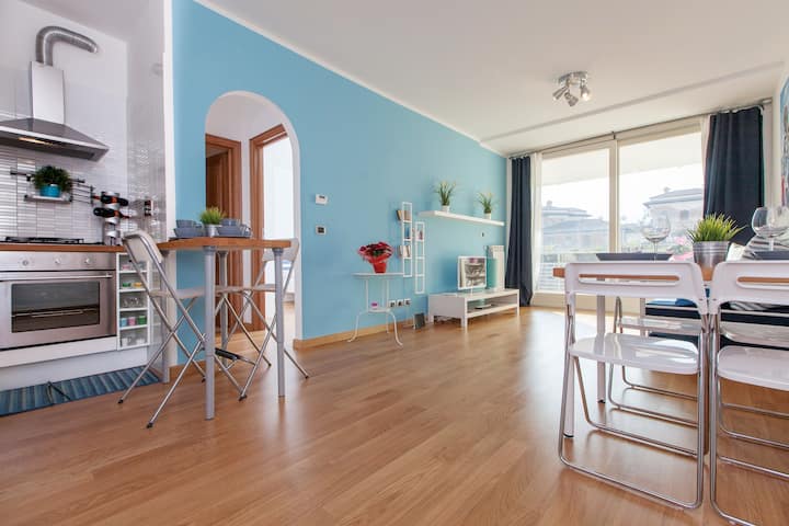 Boutique Domus Blue Terrace Sunny Wifia/c - Rome