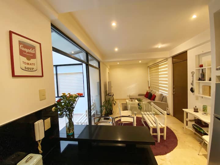 ¡La Mejor Experiencia La Col.roma! Terraza Privada - Mexico City