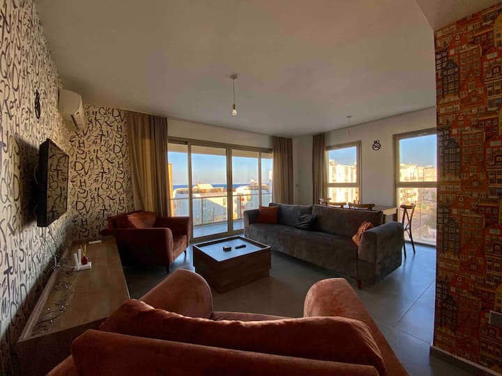Two Bedroom Apartment Next To Casino And Marina - Girne