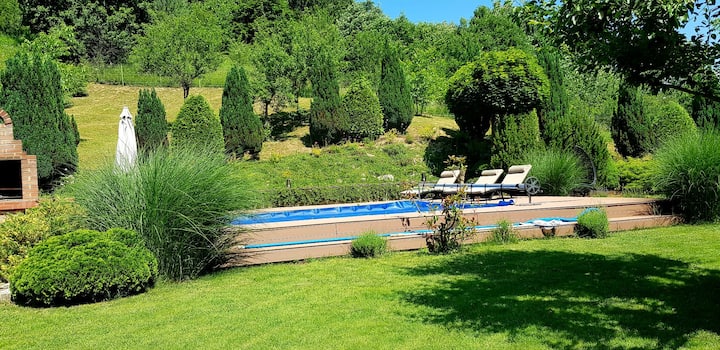 Cabană Cu Piscină - Seini