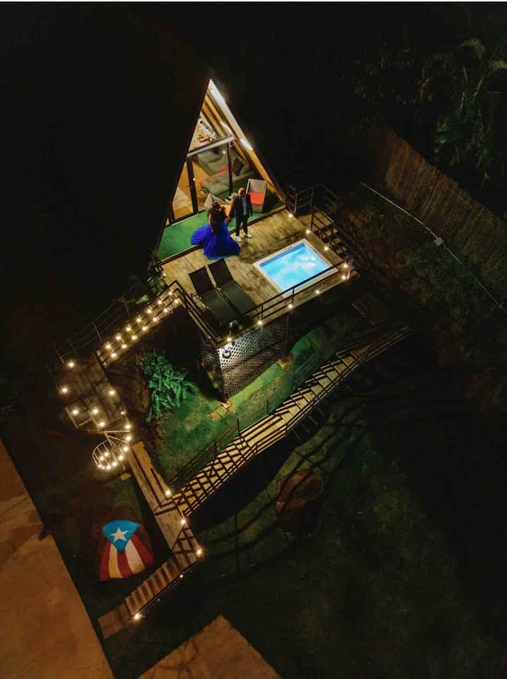 Paradise Cabins - A-frame Con Hermosa Vista - Puerto Rico