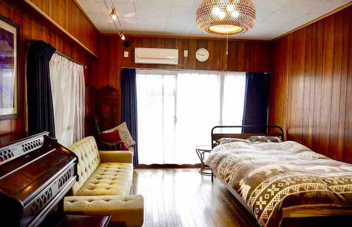 [1a] Pet Ok!  Private Rm (38m2)  W/ Patio&parking - Tokyo