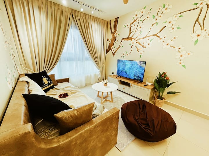 3br Themedhaus Kl @ De’ Sakura | Walk To Mrt+cafés - Kuala Lumpur