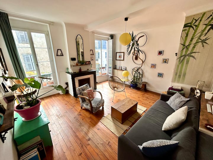 T2, 4 Pers, 70 M2, Plein Coeur Bayonne, Lumineux - Bayonne