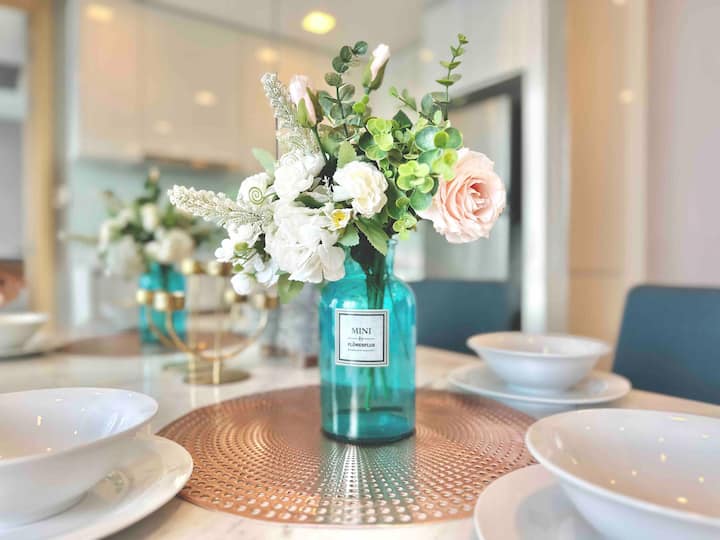 曼谷市中心轻奢两居/Bts Nana/t21航站楼asok/sukhumvit主路/近四面佛暹罗广场 - Bangkok