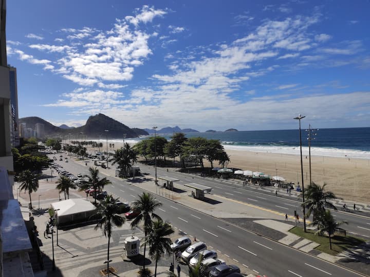 Vista Total Do Mar Em Copa – Conforto Familiar - Brazil