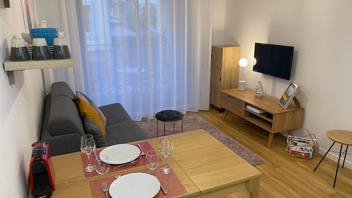 City Plaza-2 Pieces-centre Ville-parking Privé - Deauville