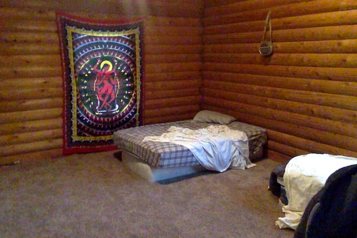 Charming Log Cabin Set On 20 Wooded Acres - Collins Lake, Browns Valley